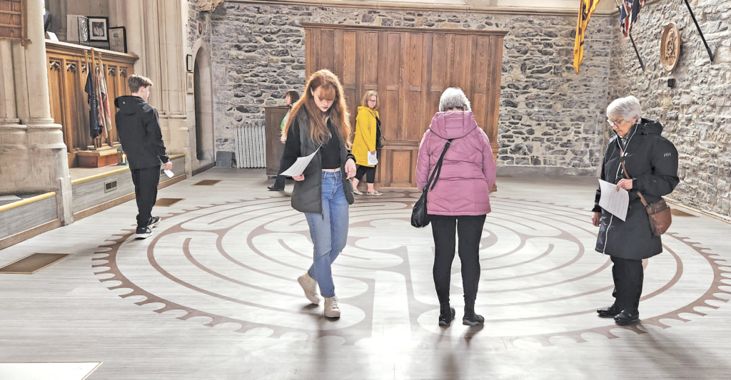 Cathedral of St. John the Baptist’s Labyrinth - Anglican Life